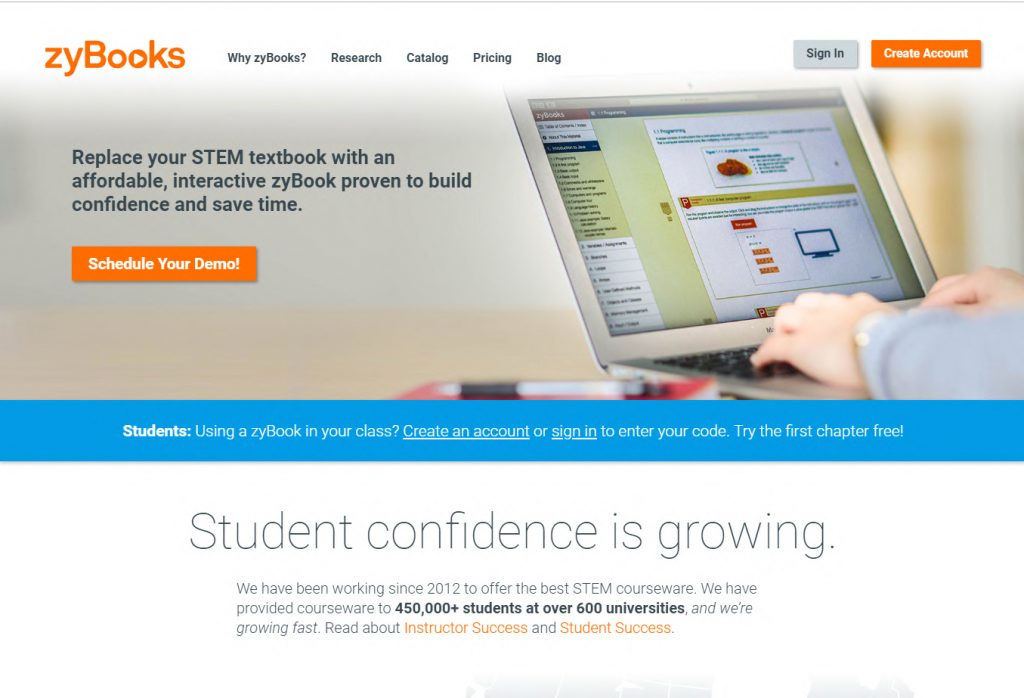 zyBooks | The Innovative Instructor